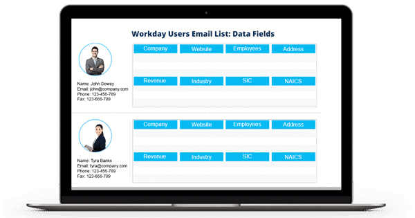 Workday Users Email List – Companies that use Workday