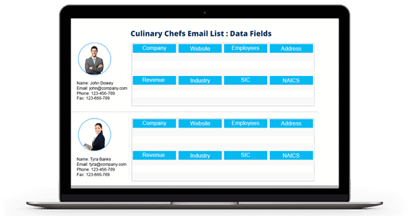 Culinary Chefs Email List
